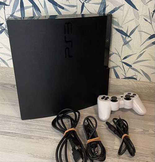 Sony PS3 Slim 120Gb прошитая с играми