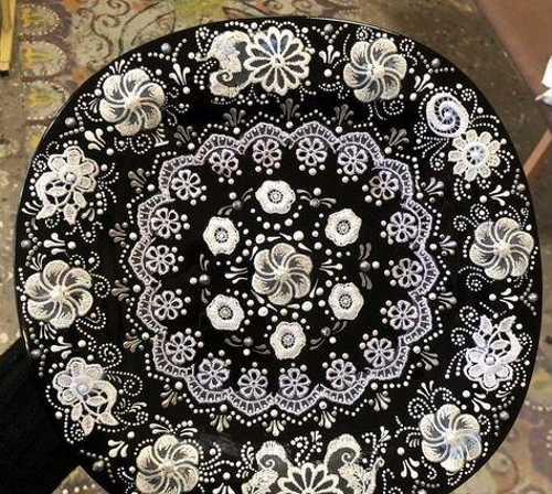 Декоративная тарелка ручной работы