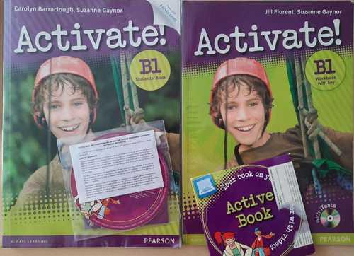 Activate B1(student's book+workbook with key) с ди