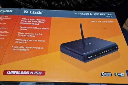 Wi-Fi роутер D-link DIR-300