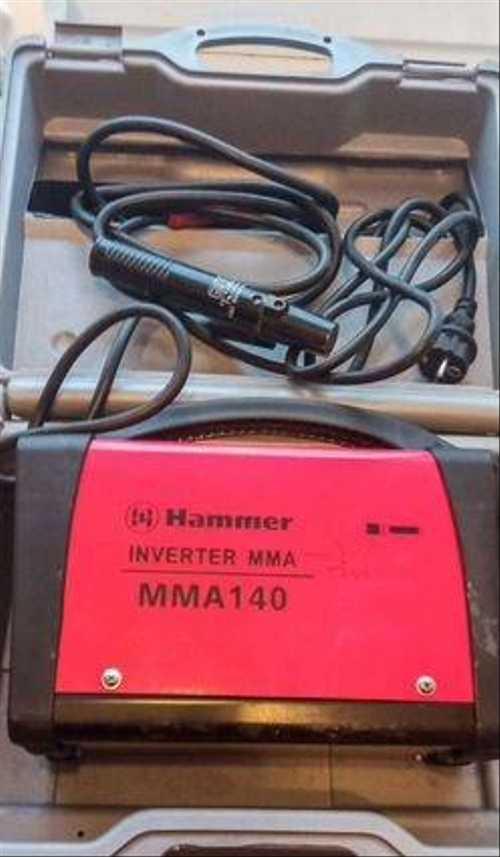 Сварочный аппарат инвенторный Hammer MMA140