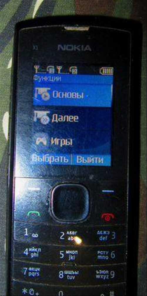 Nokia Х1-01 оригинал 2 Sim micro SD