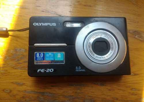 Фотоаппарат Olympus FE-20 разбит дисплей