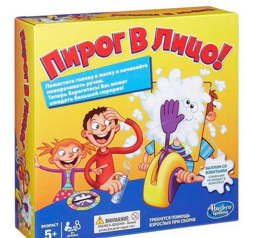 Настольная игра «Пирог в лицо»