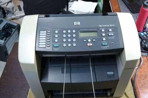 Лазерное мфу HP LaserJet 3015