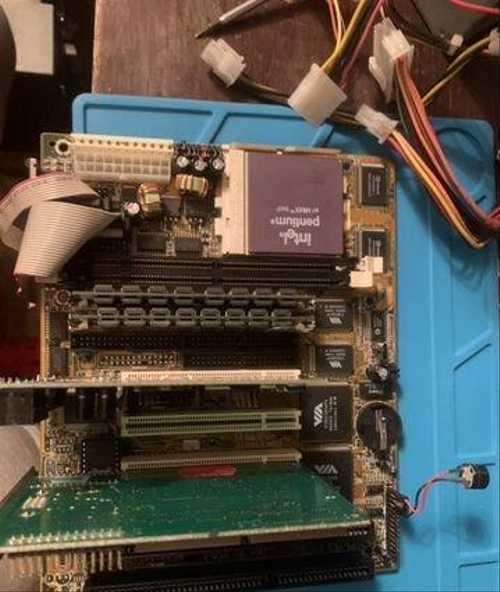 Pentium mmx 166 полный комплект