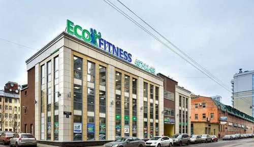 Абонемент на 14 месяцев в фитнес клуб EcoFitness