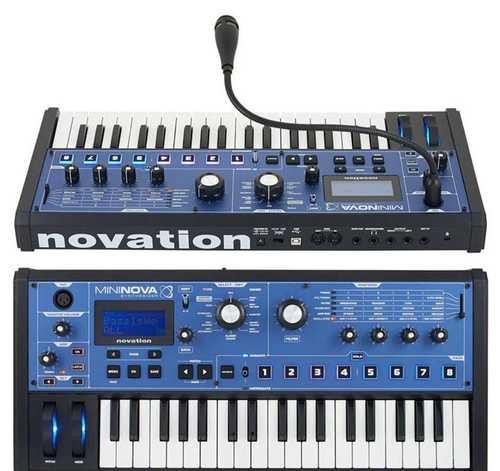 Синтезатор Novation MiniNova+микрофон-вокодер