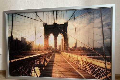 Картина икеа бьёркста Бруклинский мост