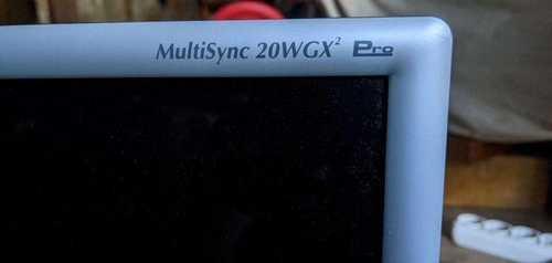 NEC MultiSync 20WGX2 Pro
