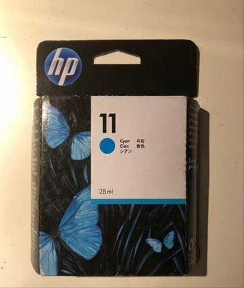 Картридж HP 11, голубой
