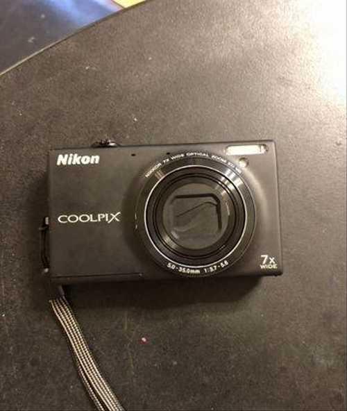 Компактный фотоаппарат nicon coolpix S6150
