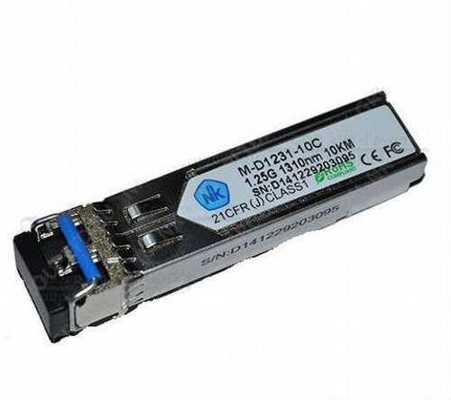 SFP модуль WDM, 1.25 G, TX 1550 нм RX 1310 нм 10шт