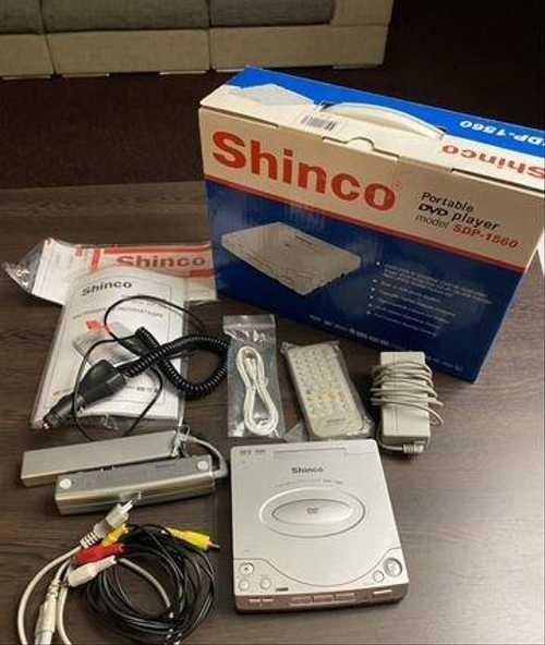 Портативный видеопроигрыватель DVD Shinco SDP 1560
