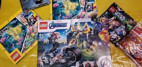 Lego 76142 Super Heroes Мстители Атака на спортбай