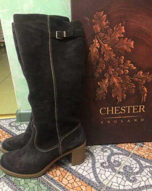 Сапоги chester зима размер 39