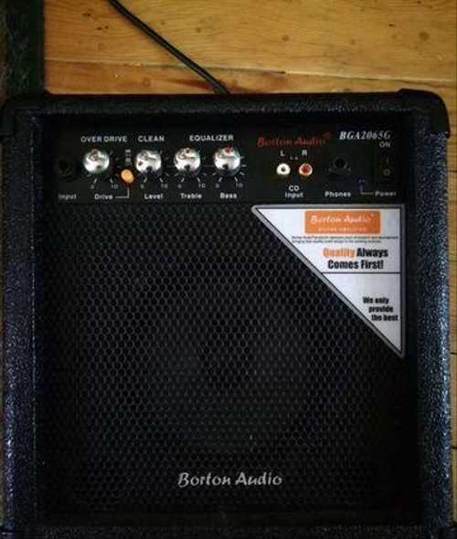 Гитарный усилитель borton audio bga 2065g