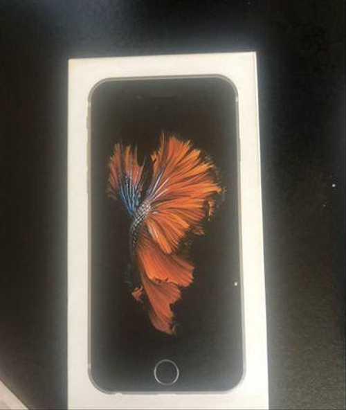 Коробка от iPhone 6s серый