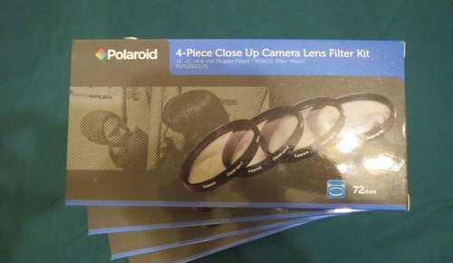 Набор Polaroid Close Up 72 мм 4 шт (+1,2,4,10)