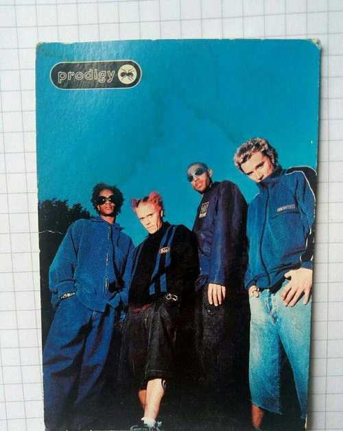 Календарик Prodigy 1999 г цветной