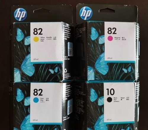 Картриджи hp 82 / hp 10