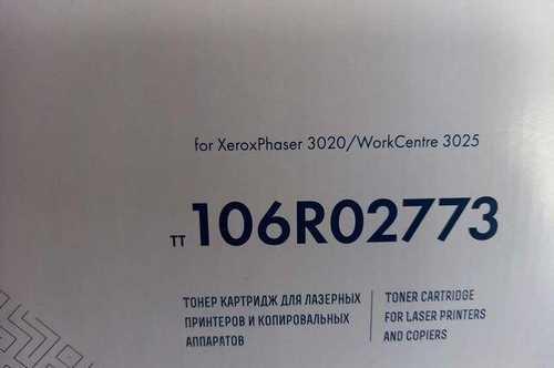 Тонер картридж для лазер принт xerox wc 3020/3025