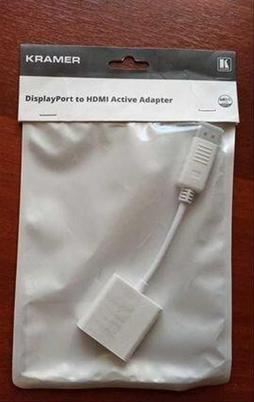 Переходник Kramer DisplayPort-Hdmi