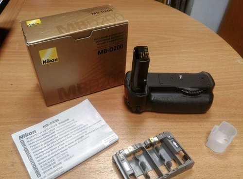Ручка для фотоаппарата MB-D200 для Nikon D200