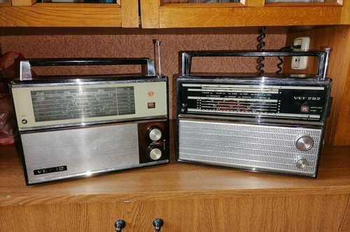 Радиоприемники VEF 12 и VEF 202