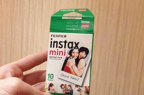 Fujifilm instax mini film кассеты пленка