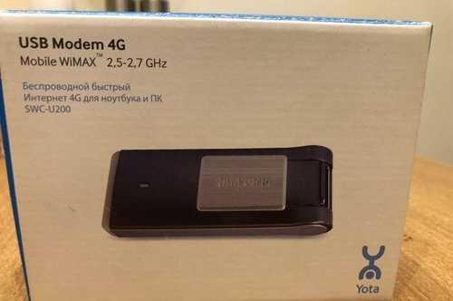USB 4G модем Yota SWC-U200 Samsung