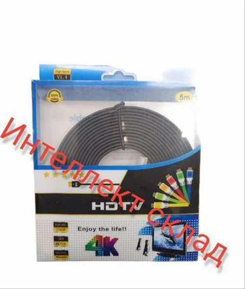 Кабель hdmi 5 метров v1.4