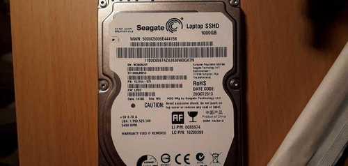 Жесткий диск Seagate laptop sshd 1tb