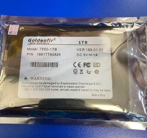 SSD GoldenFir T650 1TB (268148)