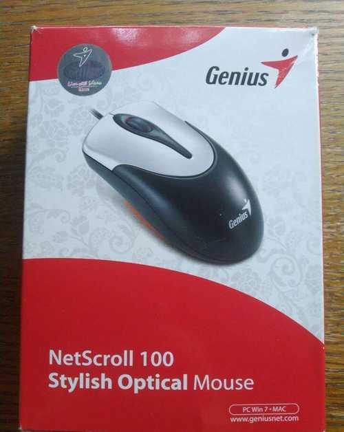 Мышь оптическая Genius NetScroll 100 Optical PS2