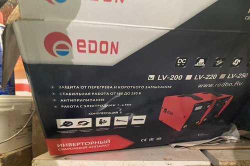 Инвертор сварочный полуавтомат Edon LV-200