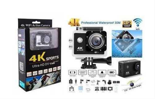 Экшн-камера 4K Sports Ultra HD с wi-fi