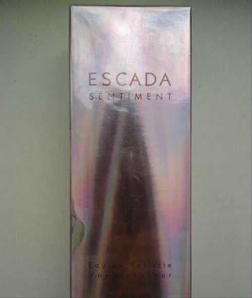 Escada Sentiment 50мл. Новая, запечатана