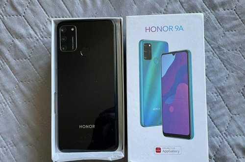 Телефон honor 9a 64 Gb (цвет: чёрный)