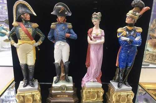 Статуэтки Наполеон и Жозефина