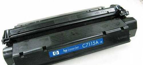 Картридж HP C7115A № 15A черный