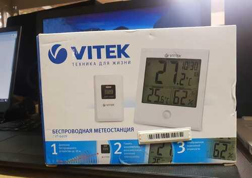 Новая метеостанция vitek VT-6409