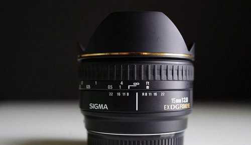 Sigma AF 15mm f/2.8 EX DG diagonal fisheye Sony