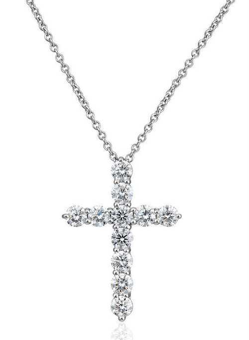 Tiffany & Co Cross extra large 2.53 ct Pendant