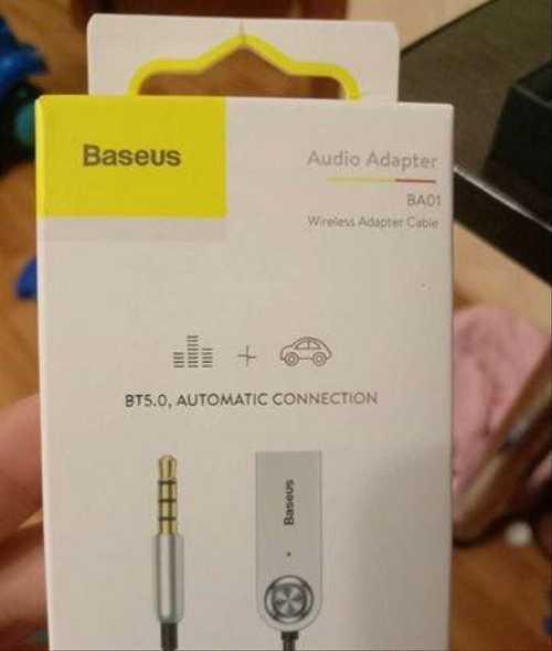 Bluetooth aux адаптер baseus BA01