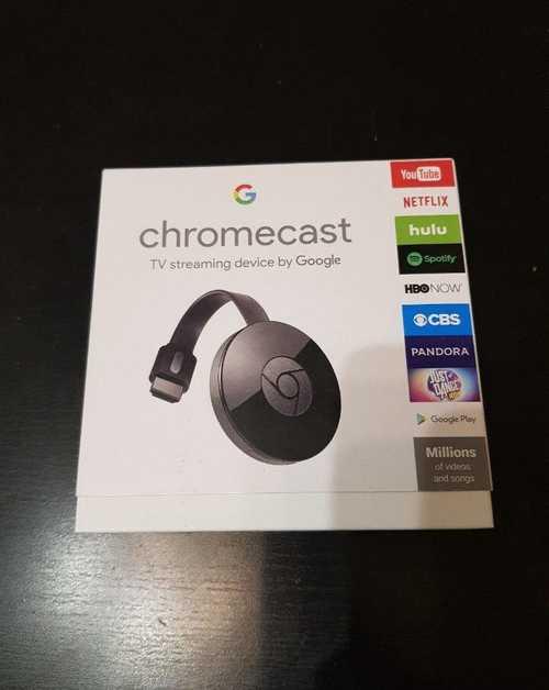 Стационарный медиаплеер Google Chromecast 2015