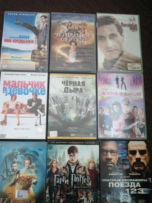 Обзор своей коллекции dvd дисков 2 я часть