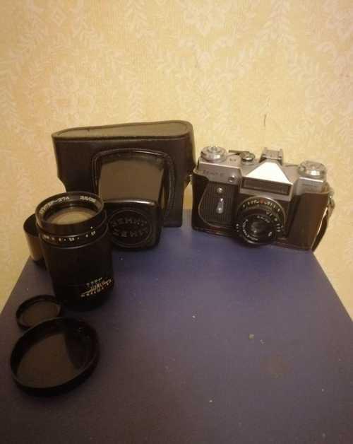Плёночный фотоаппарат "Зенит-Е" (Zenit-E)
