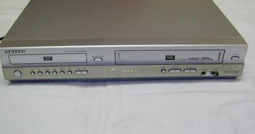 VHS+DVD+караоке samsung sv-dvd240p