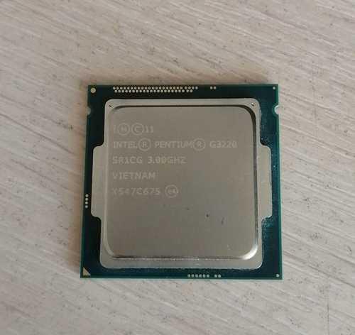 Intel Pentium g3220 3.00 GHz + куллер